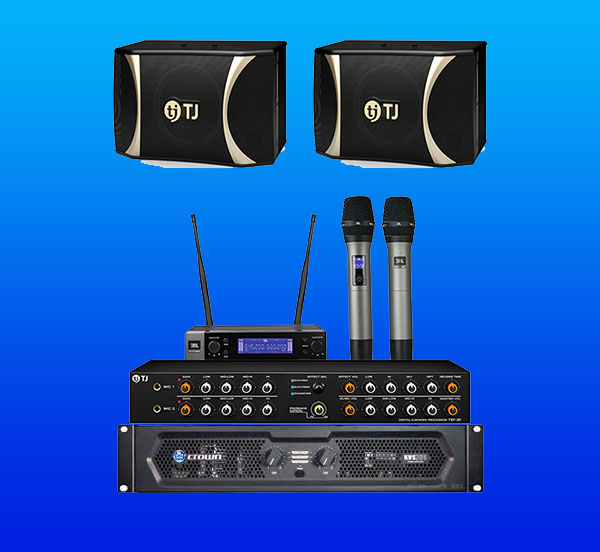 Dàn Karaoke Cục đẩy Crown xli 2500 Loa TJ TS G120
