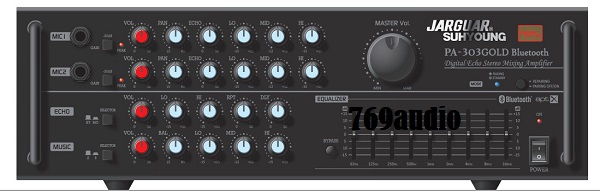 Amply Jarguar pa 303 Gold Bluetooth | Amply Karaoke Gia Đình