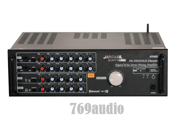 Amply Jarguar PA 303 Gold Classic | Amply Karaoke chính hãng,