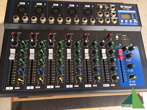 Mixer bàn Live Mixer F7-USB 7 Line